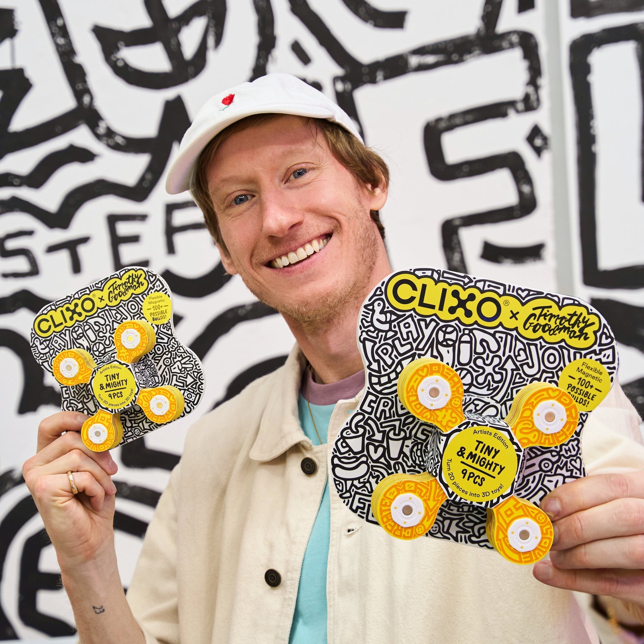 Clixo Launches Collaboration with Renowned Artist Timothy Goodman