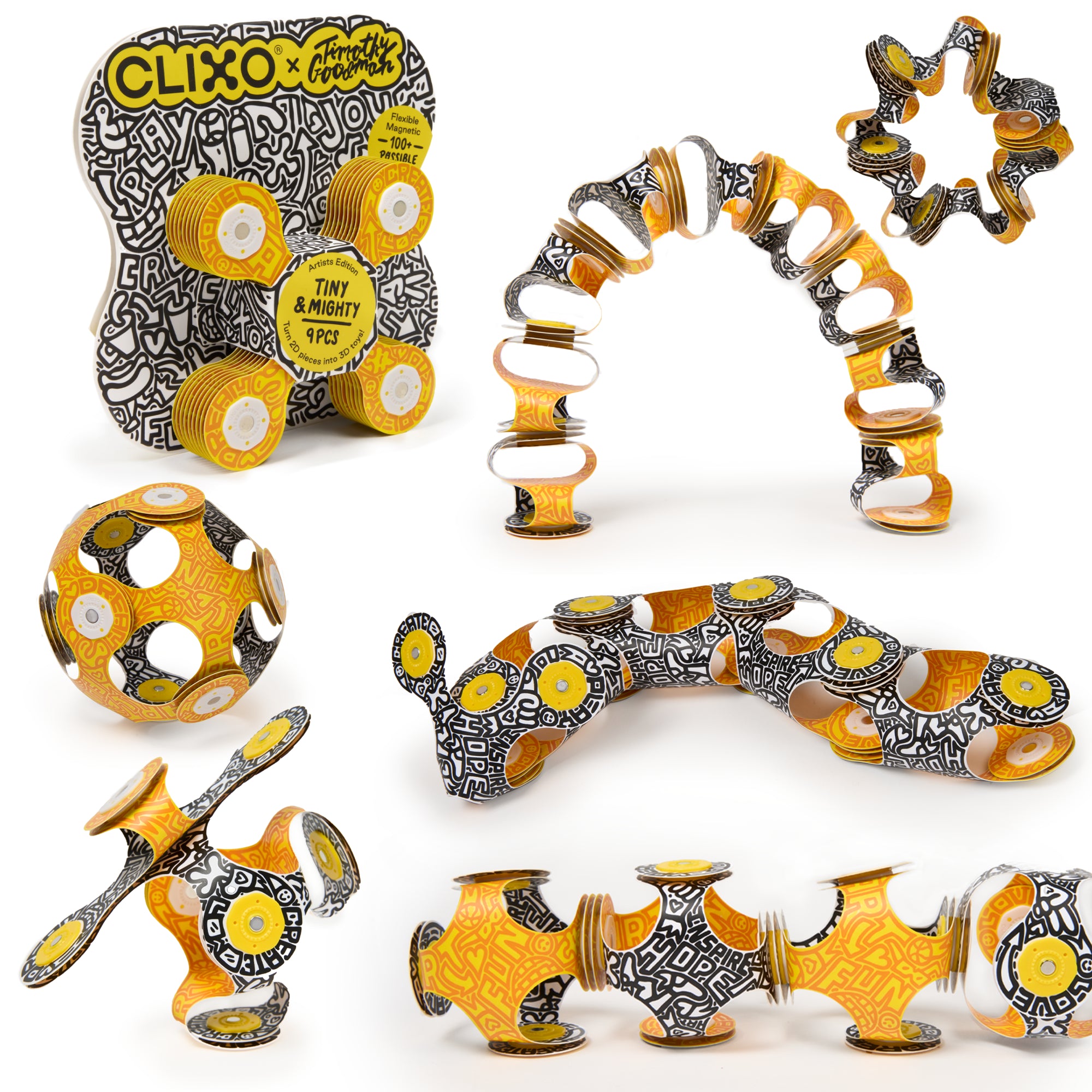 Clixo Tiny & Mighty - Artist Edition: Timothy Goodman